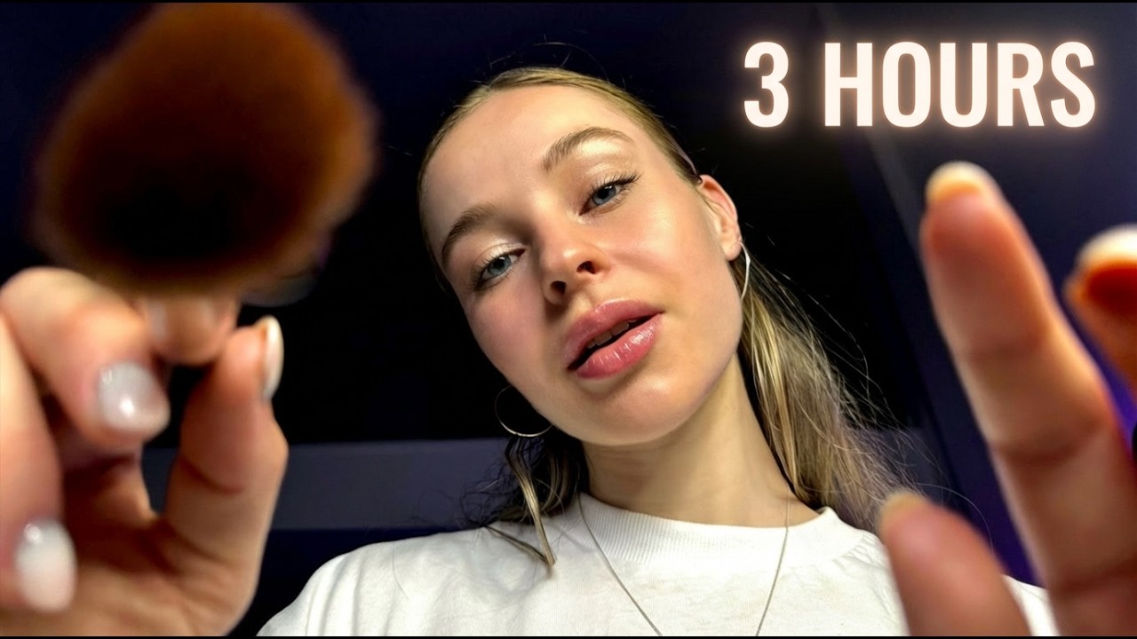 3 Hours Of ASMR On Your Face For Deep Sleep 😴 - YouTube