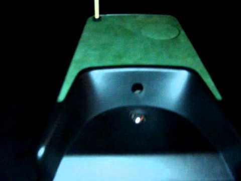 GOLF GADGETS TALKING "POP UP" GOPHER PUTTING CUP- Automatic Ball Return ...