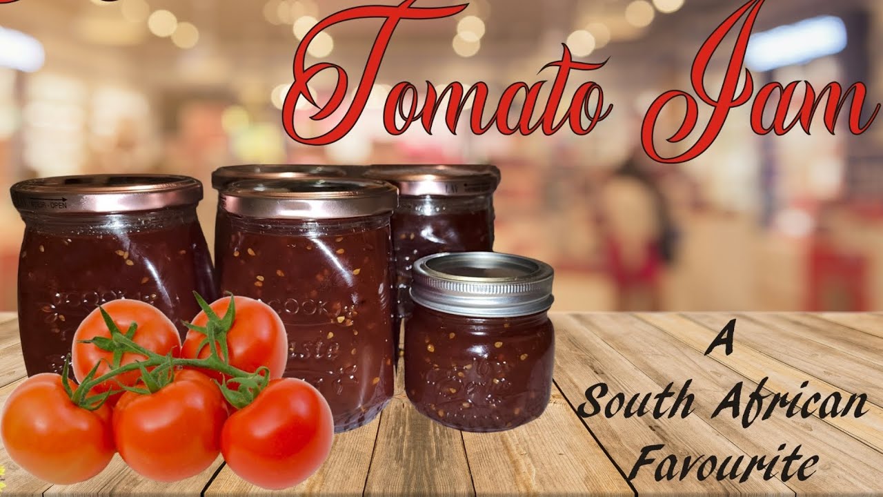 Homemade Tomato Jam: A South African Favourite - YouTube