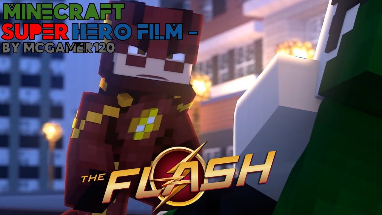 The Flash Outruns Black Flash in Minecraft - A Minecraft Superhero film ...