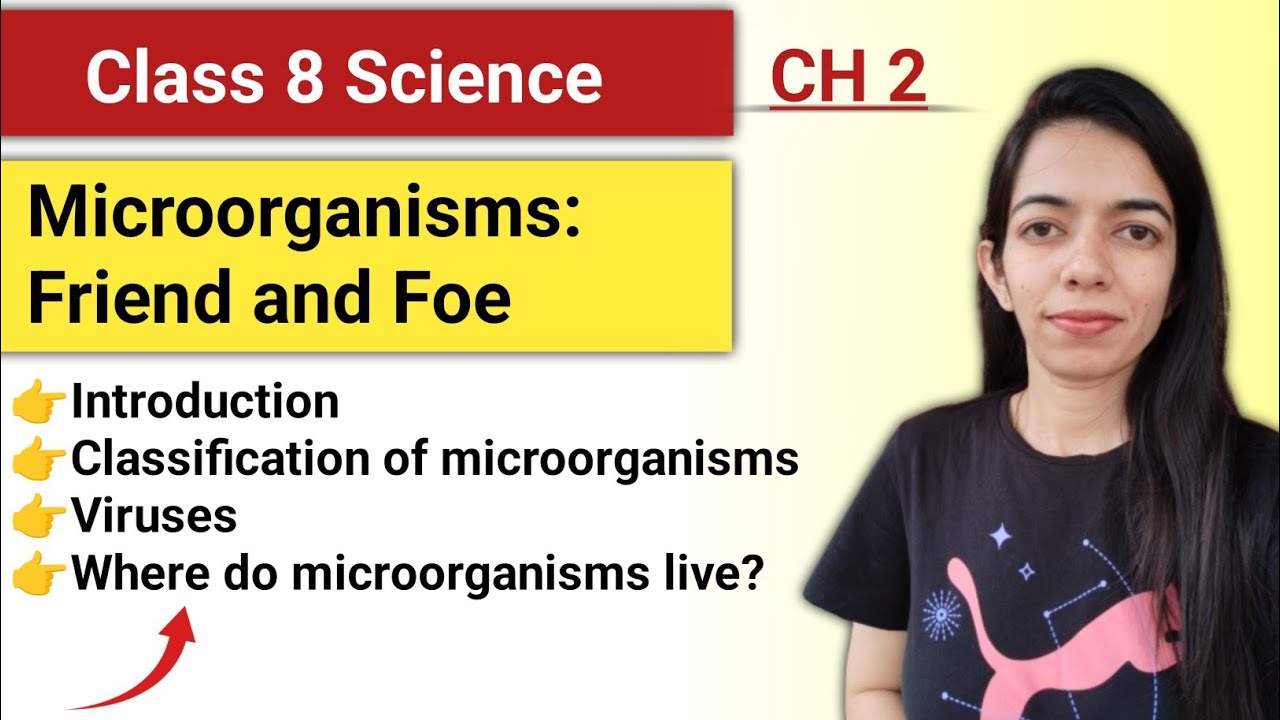 Microorganisms: Friend and Foe (Part-1) |Class 8 Science Chapter 2 ...