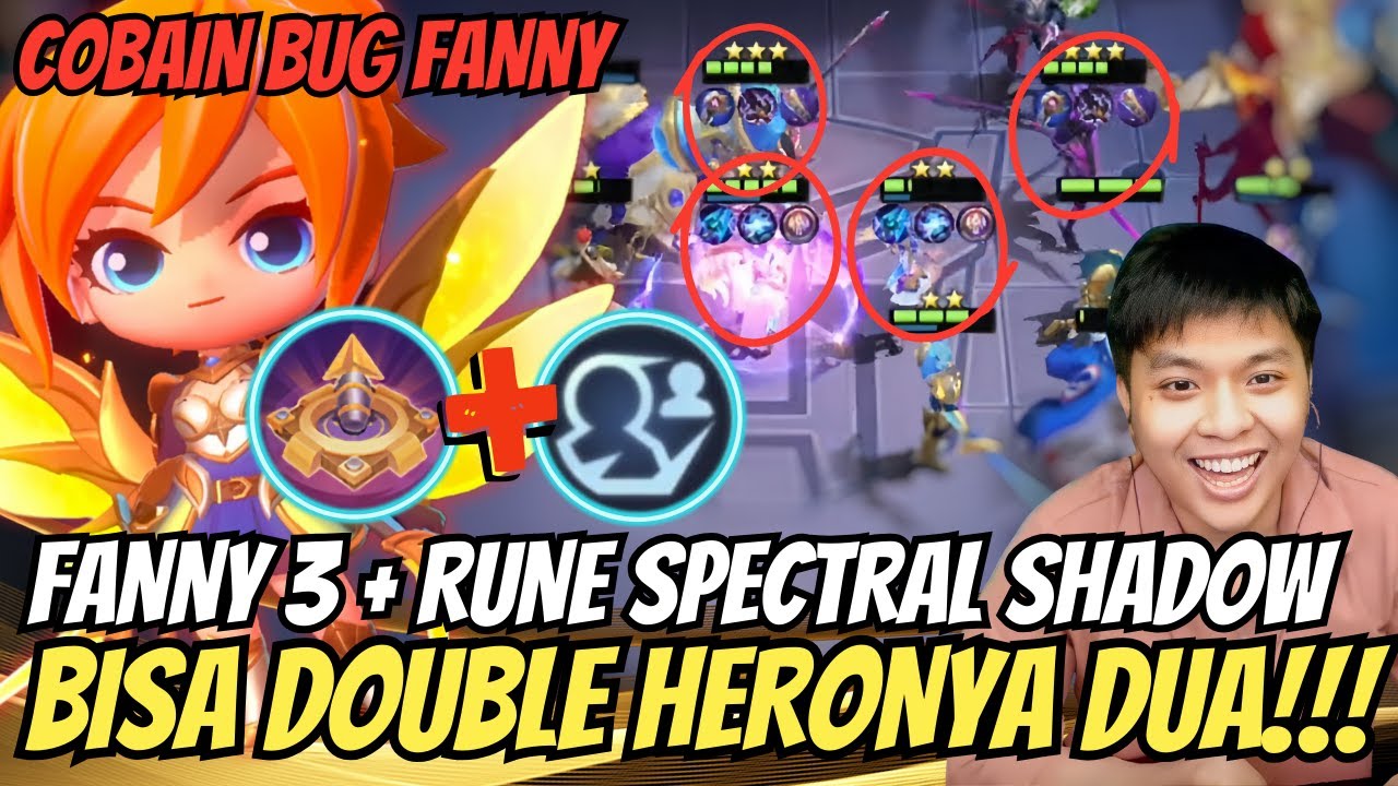 BUG FANNY 3 + SPECTRALSHADOW !! COPY HERO BISA 4 REAL CUY !! AKU BUGGER ...