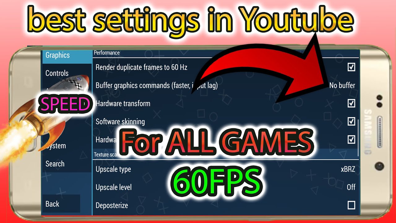 Best ppsspp settings for all phones No lag smooth gameplay | PPSSPP ...