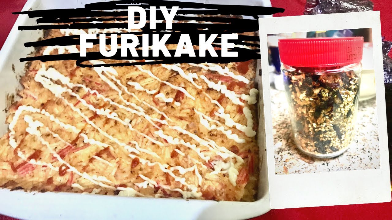 DIY FURIKAKE (Japanese rice seasoning mix) recipe for baked sushi - YouTube