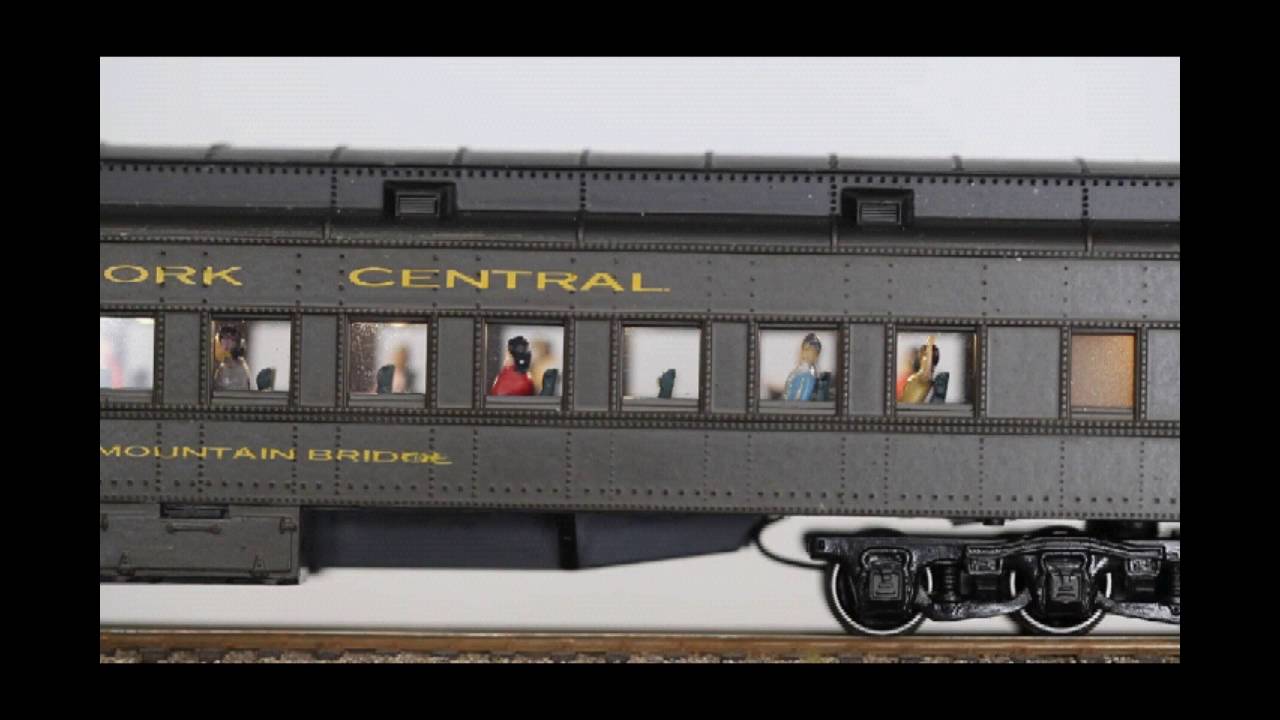Conductor Animation in HO Scale - YouTube