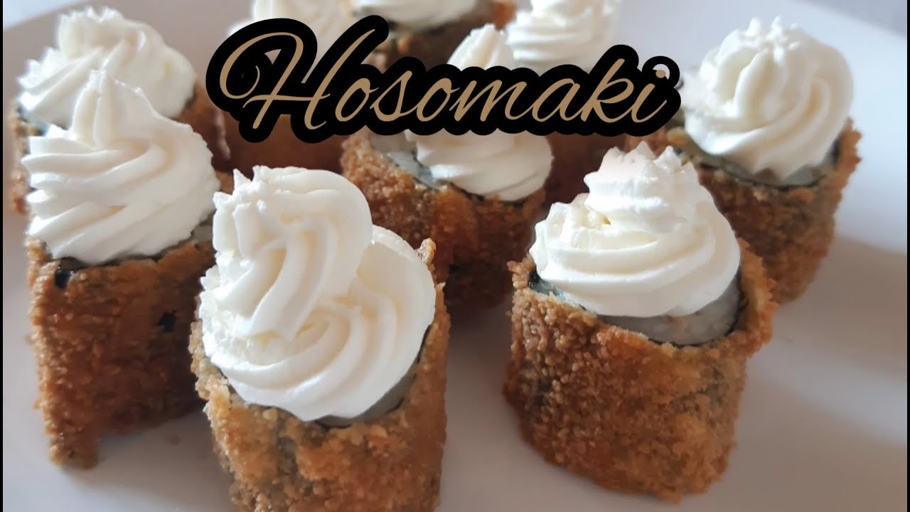 SUSHI ROLLS PHILADELPHIA HOSOMAKI | SUSHI FRITTO ~ CUCINA JAPONESE 🍣 ...