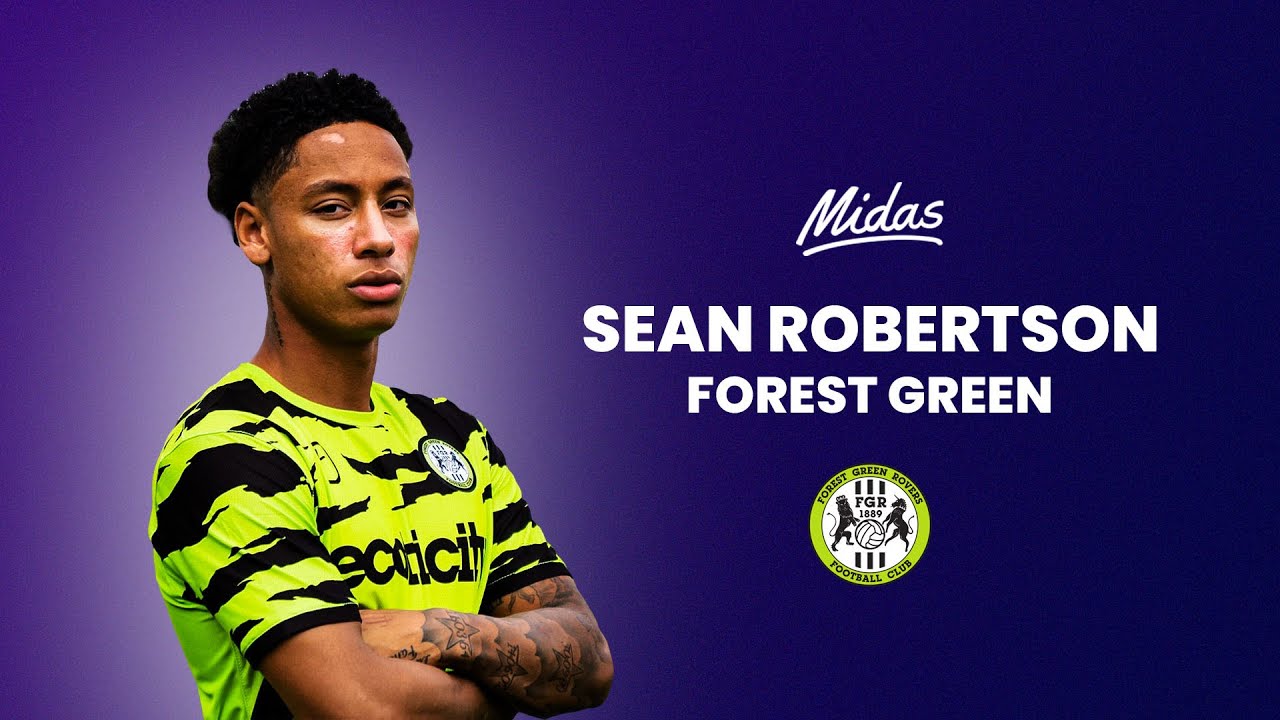 Sean Robertson Highlights | Forest Green Rovers | Crewe Alexandra - YouTube