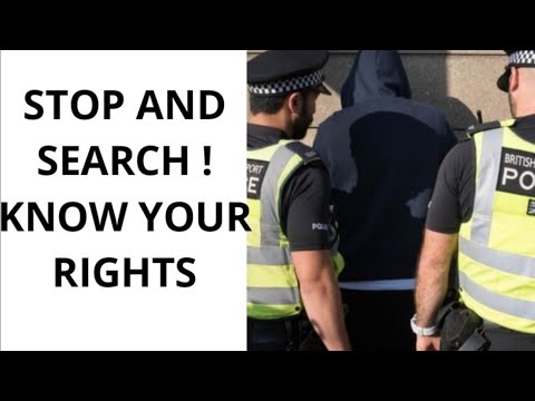 STOP AND SEARCH/WHAT YOU NEED TO KNOW - YouTube