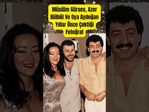 Müslüm Gürses, Azer Bülbül Ve Oya Aydoğan Yıllar Önce Çektiği Fotoğraf #shorts #paraisletmecisi