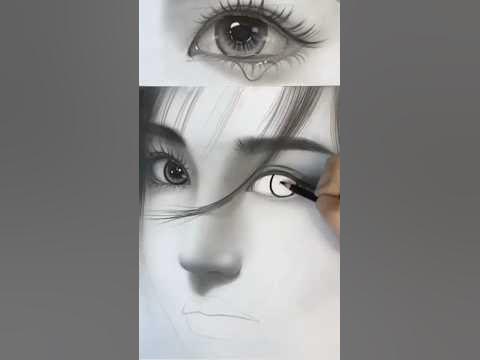How to draw a cute realistic Girl beautiful easy way to draw a cute ...