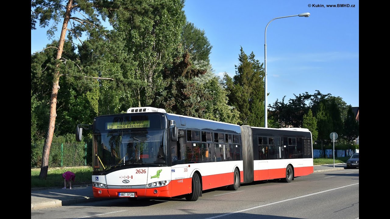 Solaris Urbino 18 III #2626 | DPMB | Linka 42 - Letiště | SIMT ...