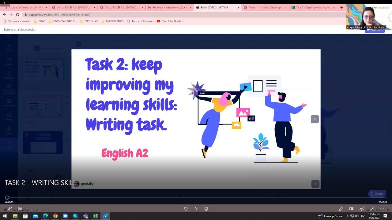 UNAD_ ENGLISH A2_ TASK 2: WRITING SKILL - YouTube