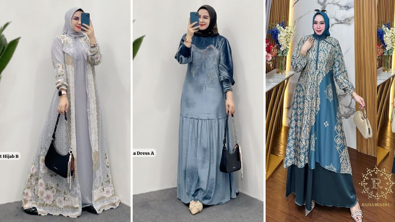 30+ MODEL GAMIS LEBARAN ELEGAN PREMIUM TERBARU 2026 / Part 1 - YouTube