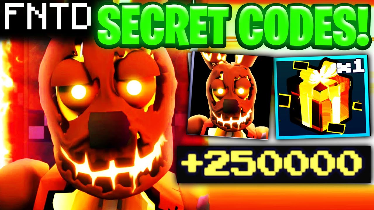 Five Nights TD UPDATE 37 Codes! - YouTube