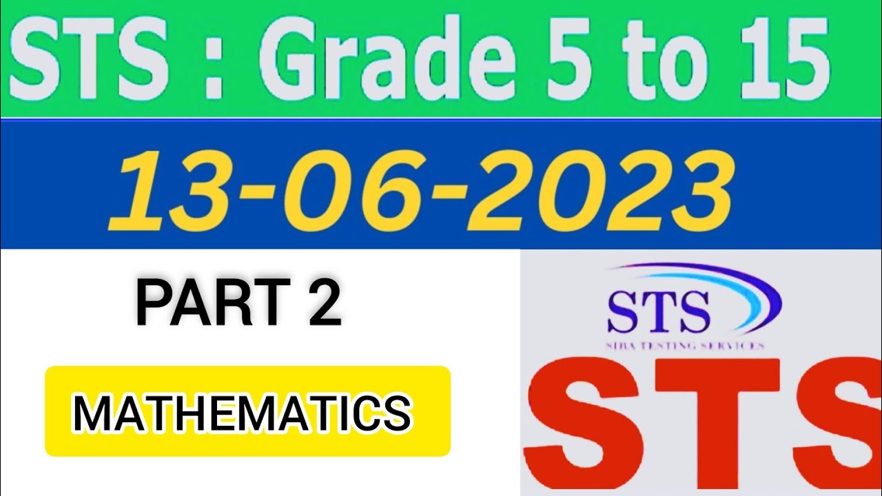 Today Test intermediate Category MATHEMATICS 13/06/2023 part 2 #IBA # ...