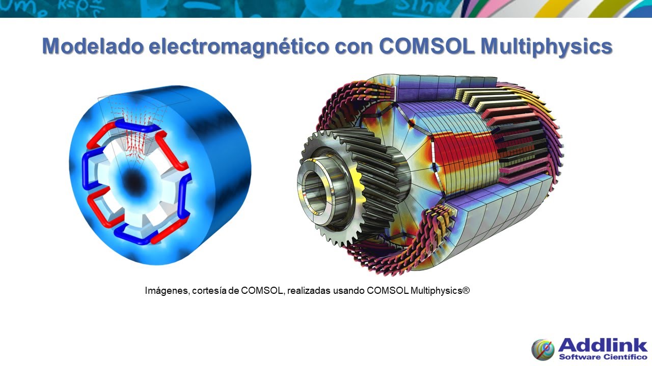 Modelado electromagnético con COMSOL Multiphysics (6.1) - YouTube