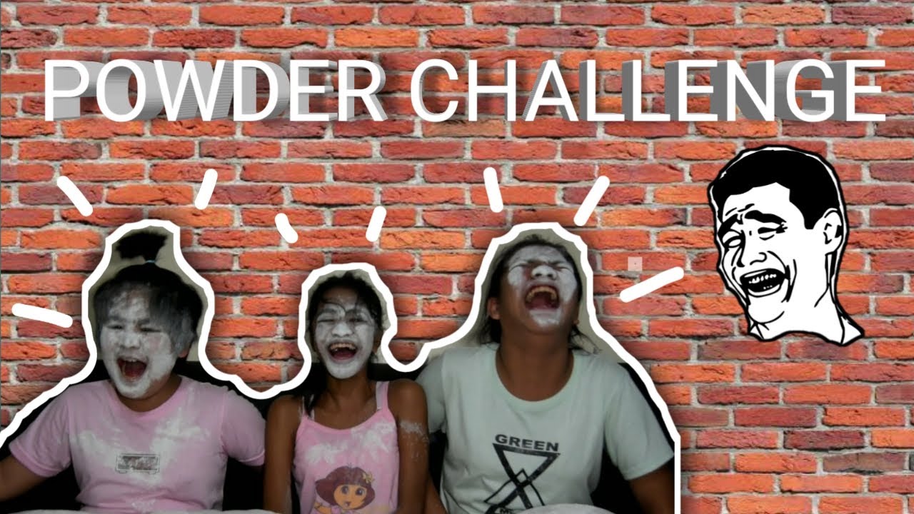 POWDER CHALLENGE 🤣🤣Watch Til the end sobrang LT to promise !🔥 ...