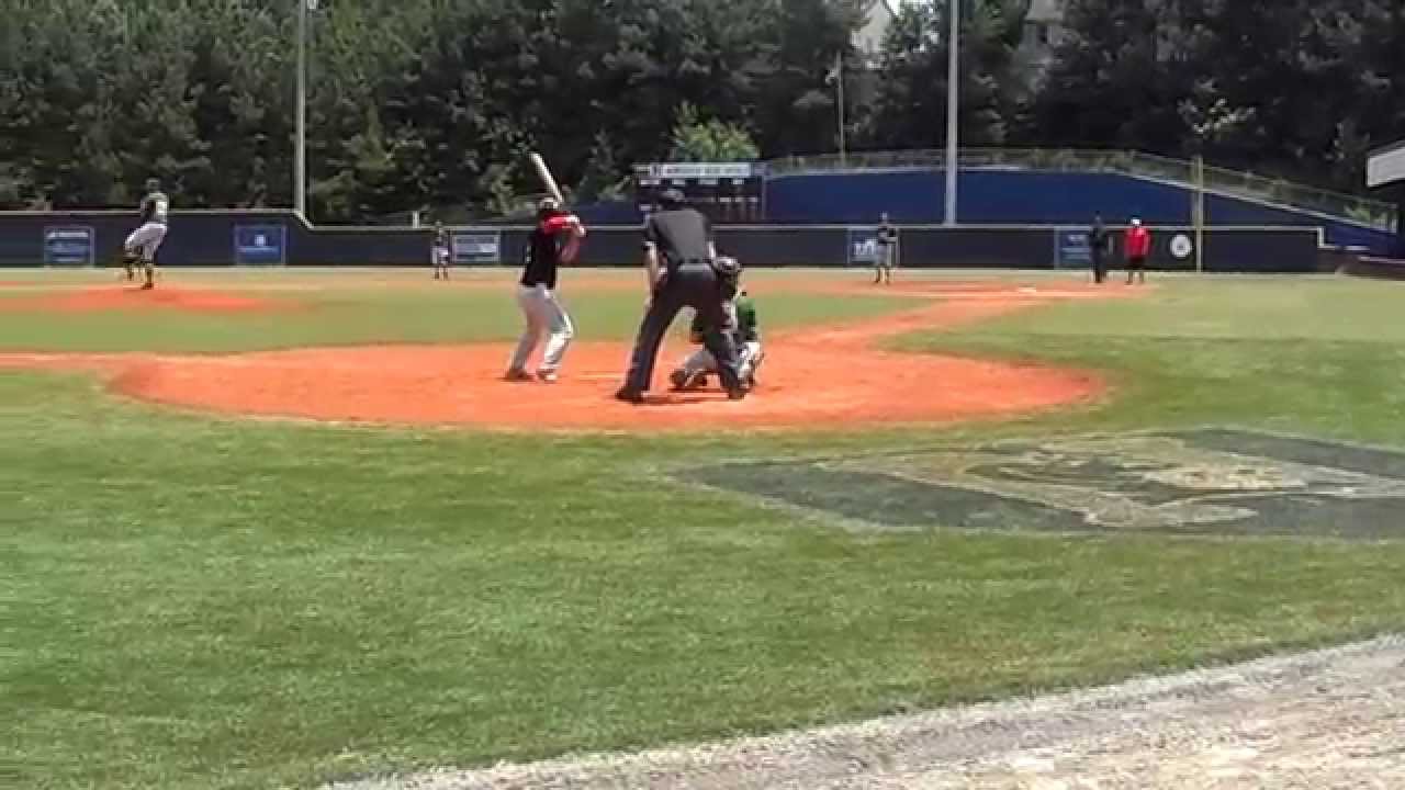 Jacob Hogan c/o 2017 - 370 ft. Double (Wood Bat) - Triple Crown Finals ...