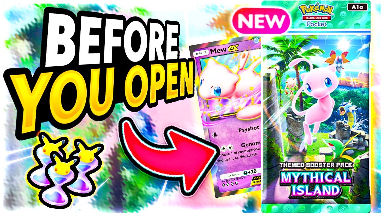 5 SILLY Mistakes to AVOID in NEW Pokemon Pocket Mythical Island Mini ...