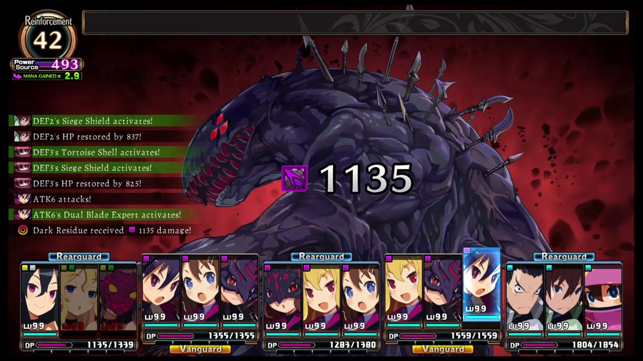 Labyrinth of Refrain: Coven of Dusk - Dark Residue boss battle ...