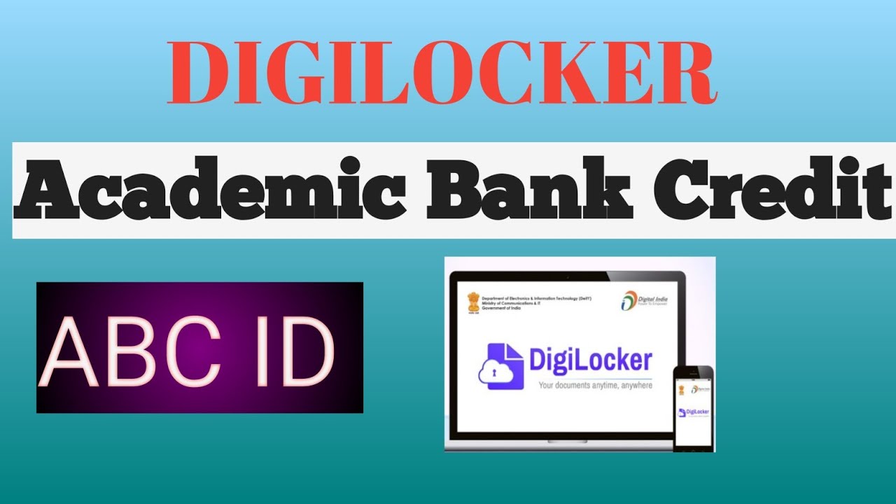 ABC ID||Academic Bank Credit||Digilocker||@AnvithMM - YouTube