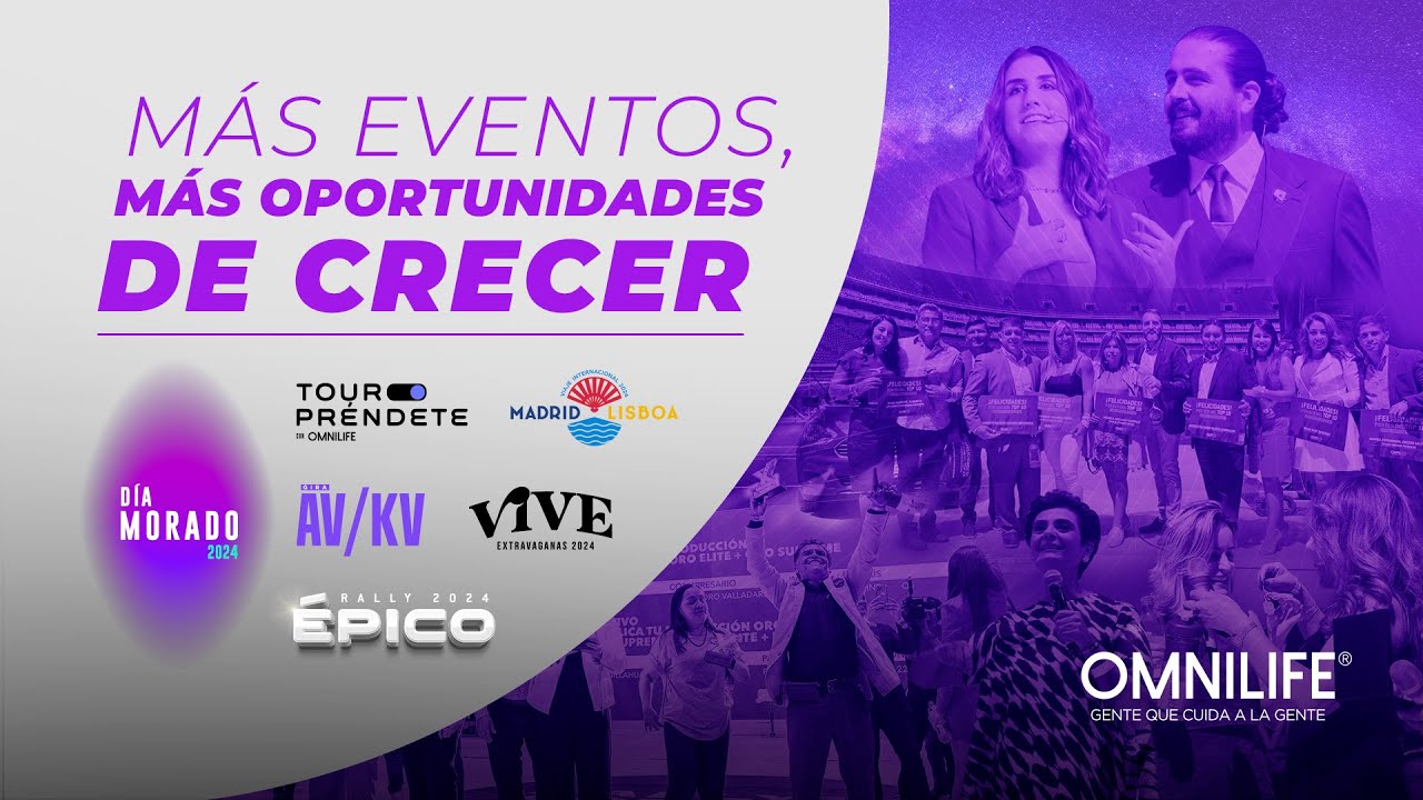 EVENTOS OMNILIFE ¡Un mundo de oportunidades! - YouTube