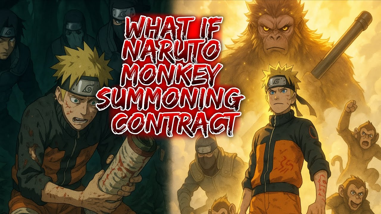 What If Naruto Moneky Summoning Contract || - YouTube