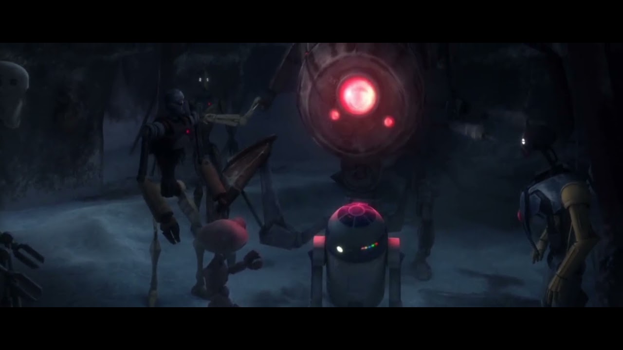 Star Wars The Clone Wars - R2-D2 repairs Junk Droids and they agree to ...