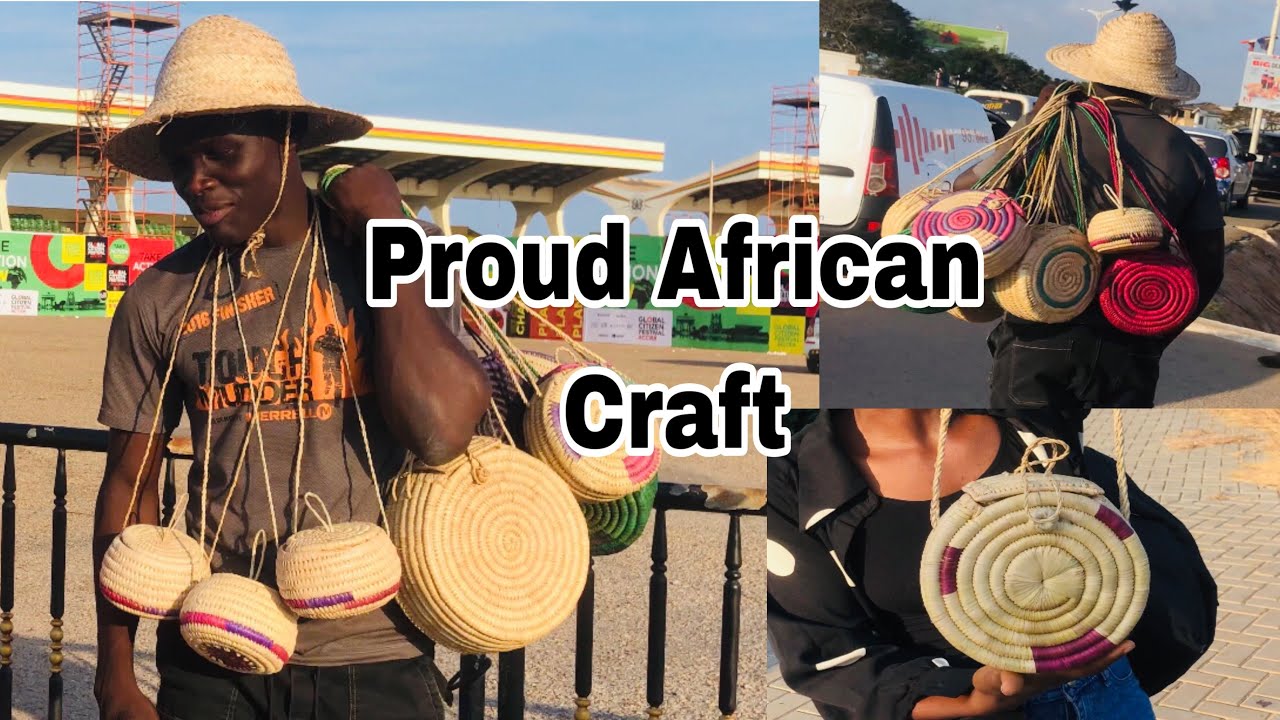 Buying Northern Nigeria Local African Traditional Craft/Bag in Ghana ...