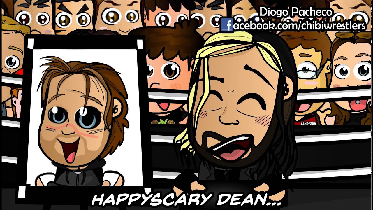 Chibi Wrestlers - HappyScary Dean Ambrose and Seth Rollins #08 The ...