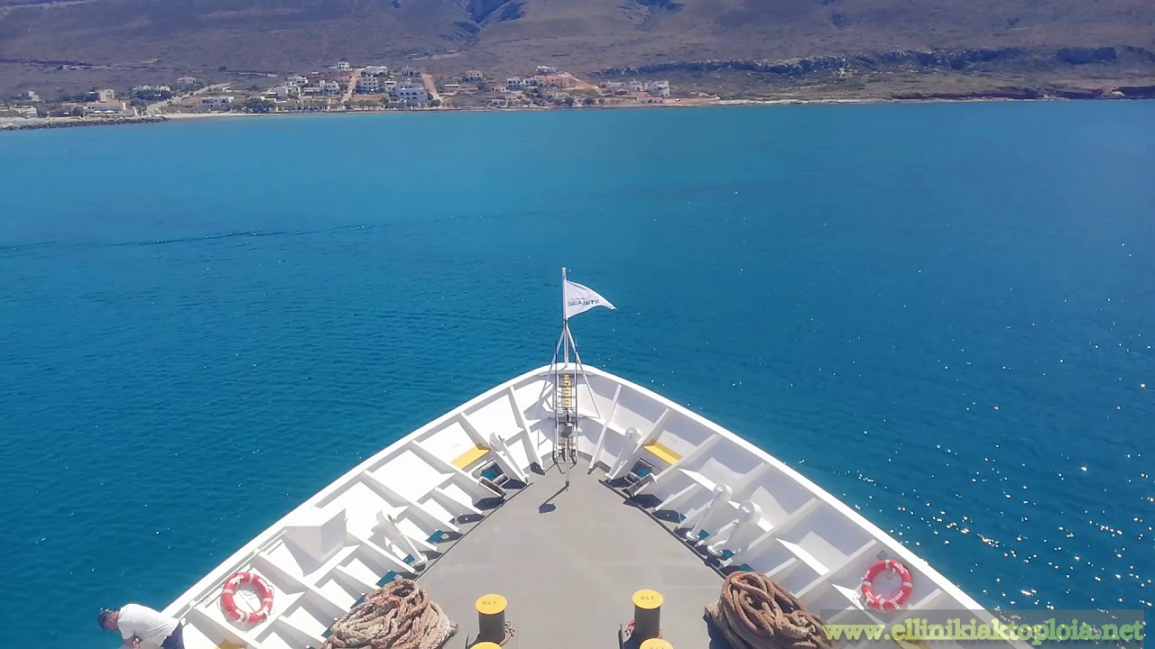 AQUA JEWEL-Seajets-Port of Diakofti (Kythira)-Sunday 12/7/20-Cpt George ...