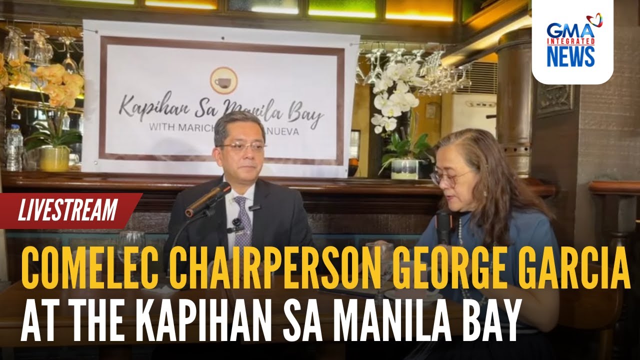 LIVE: Comelec Chairman George Erwin Garcia at the Kapihan sa... | GMA ...