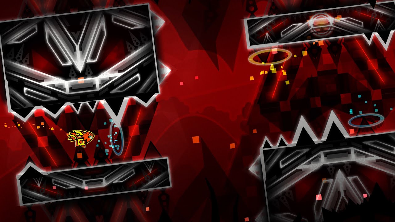 (4k, 60fps) [Showcase] "Cursed Corridor" by Farva | Geometry Dash - YouTube