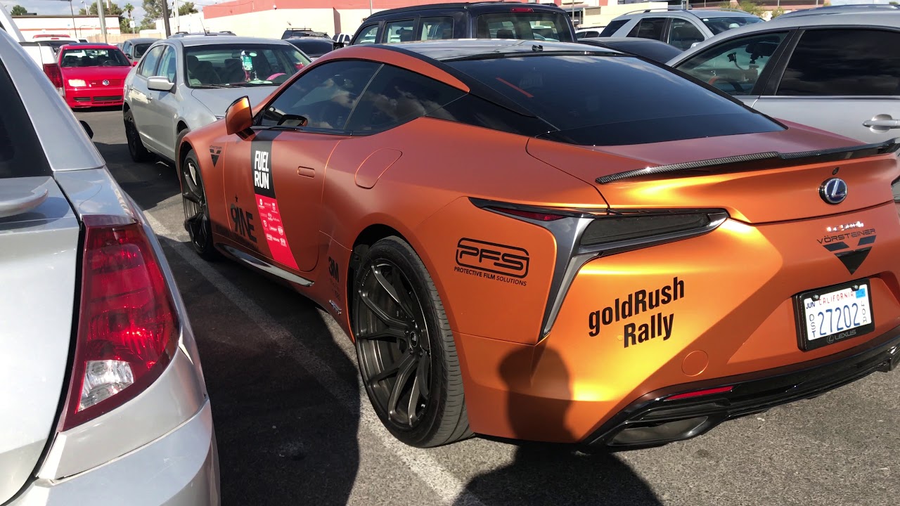 Lexus Western Area LC 500 at SEMA 2017 - YouTube