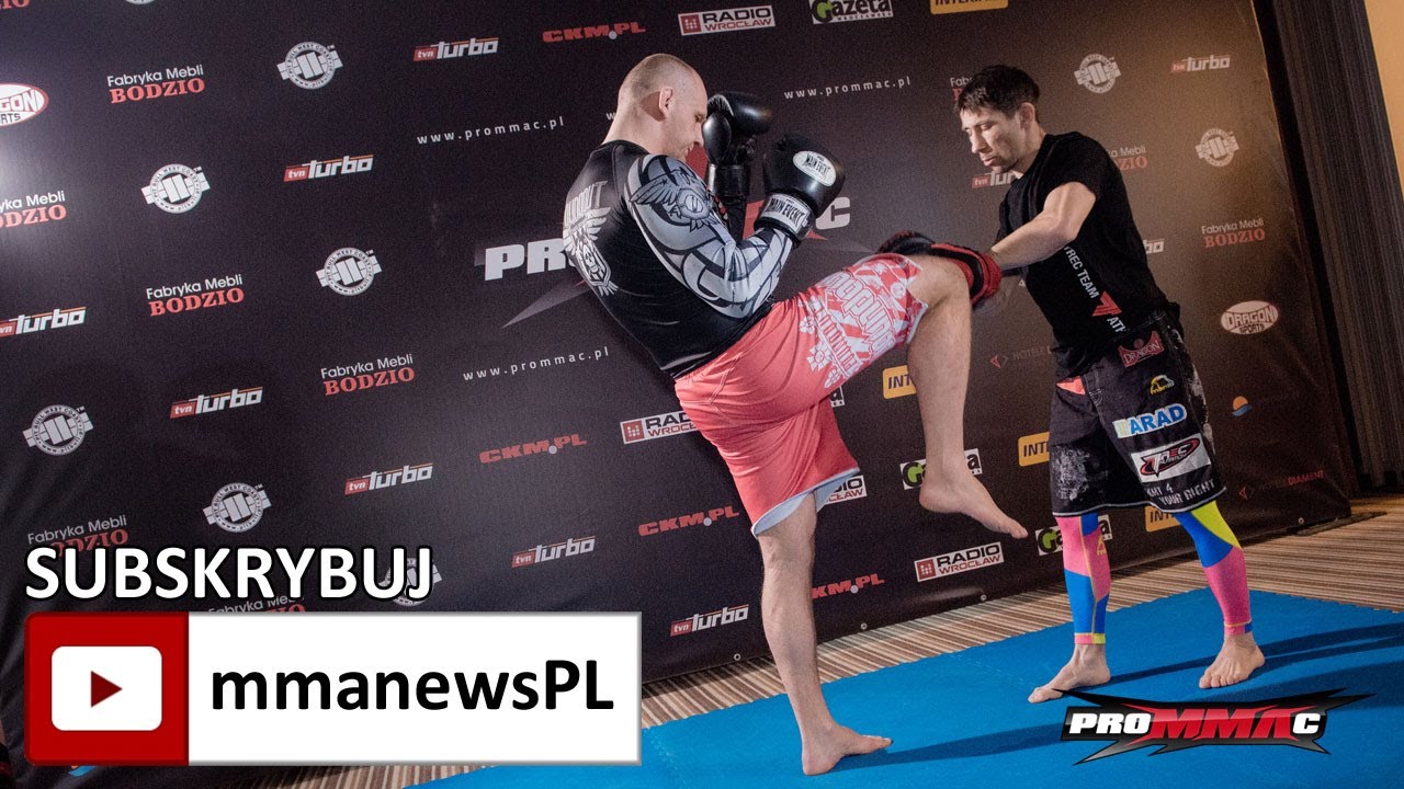 PROMMAC 1: Michał Kita na media treningu - YouTube