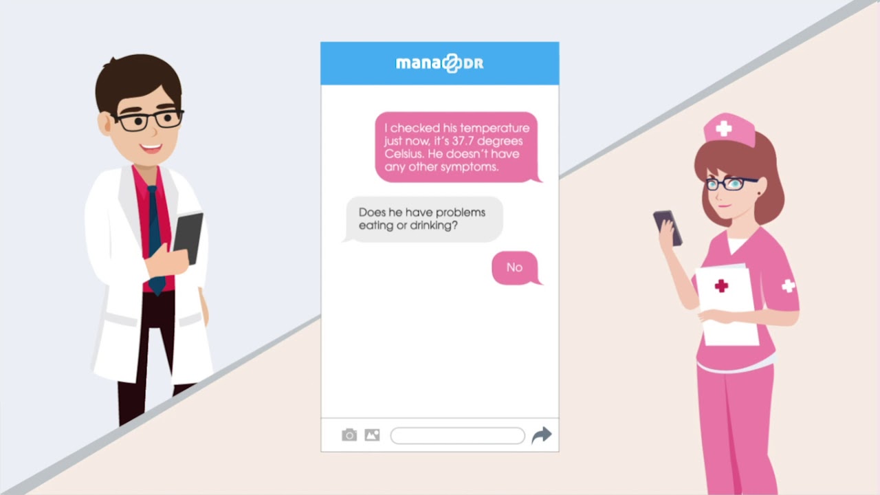 MaNaDr App - Social Services TeleConsult Use Case 1 - YouTube
