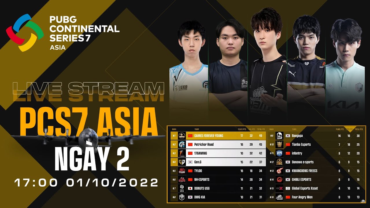 🏆[PCS7 ASIA] NGÀY 2 - 🇨🇳 NewHappy, 🇨🇳 4AM, 🇰🇷 Gen.G, 🇰🇷 DWG KIA, 🇨🇳 17, 🇨🇳 PERO, 🇨🇳 INFANTRY ...