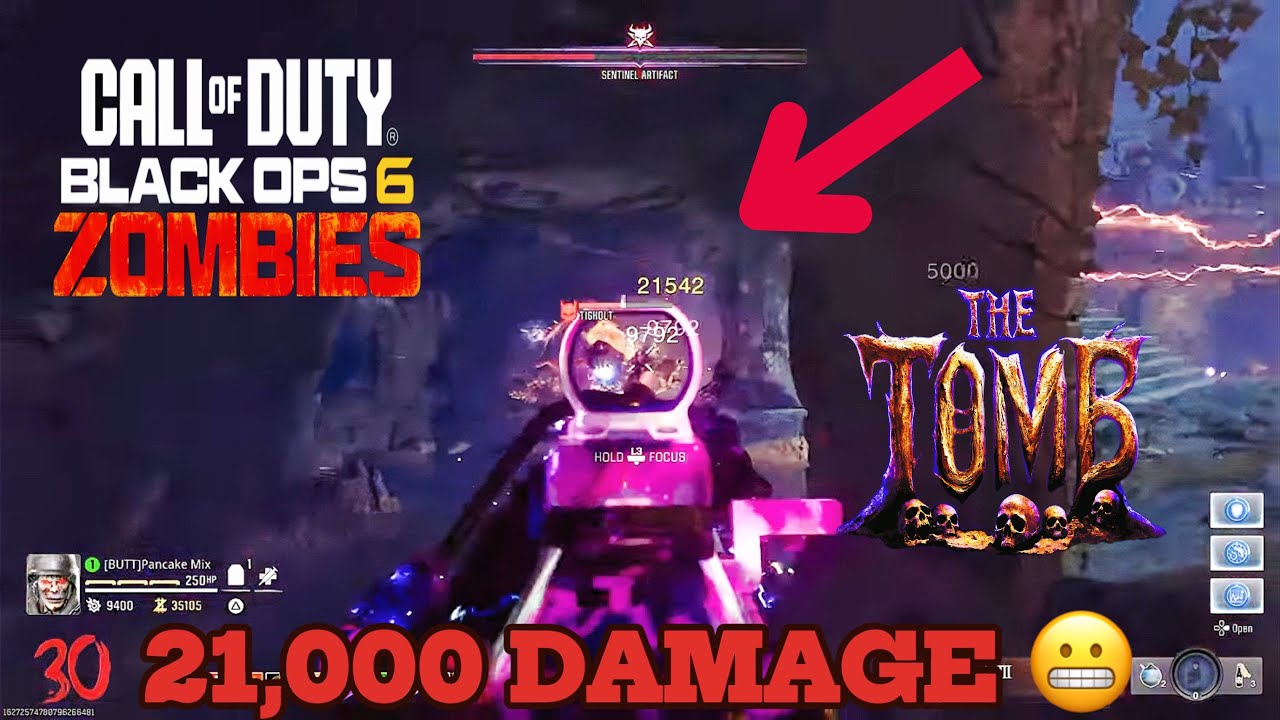 Beating “THE TOMB” Boss Fight with the AMR Mod 4! (BO6 Zombies) - YouTube