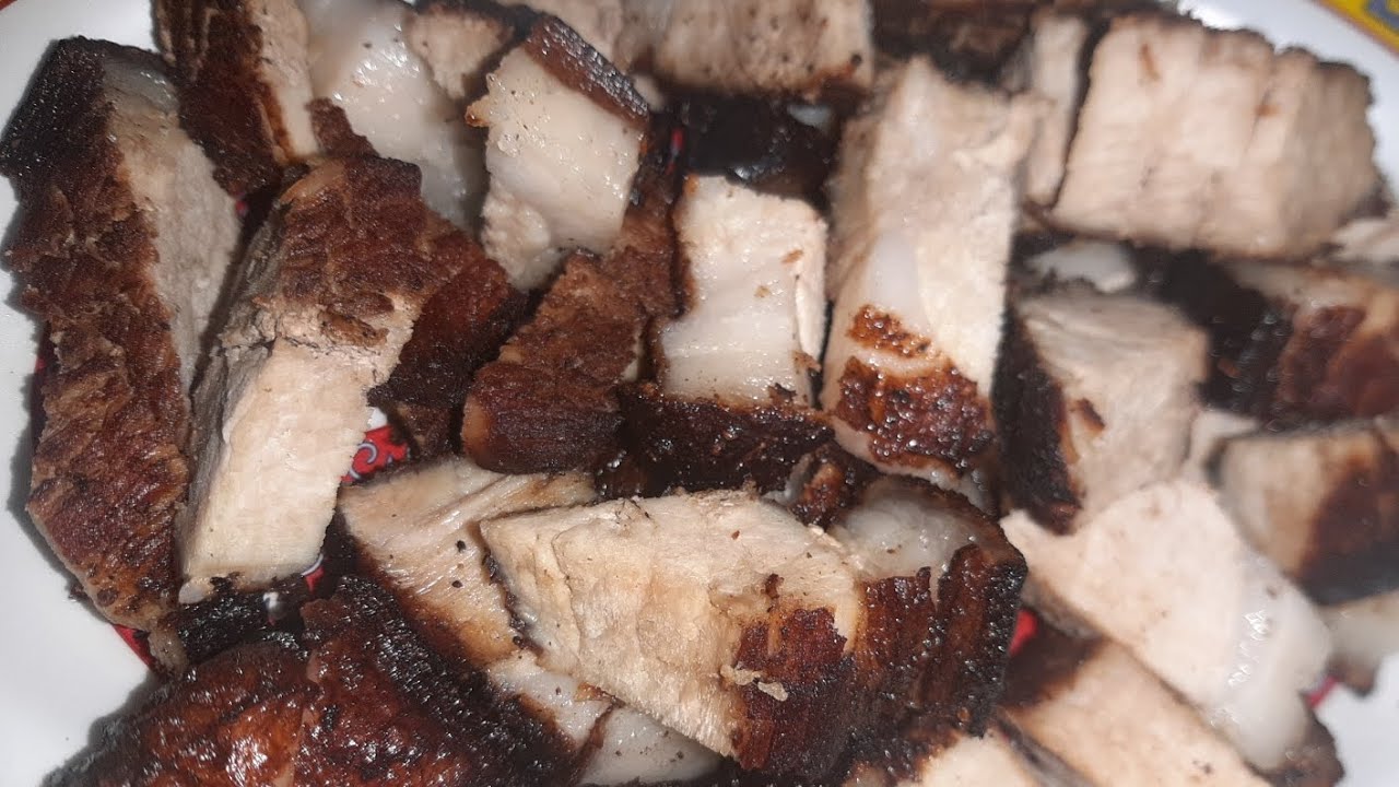 My Version of Fried Pork Kasim(Pork Butt) - YouTube