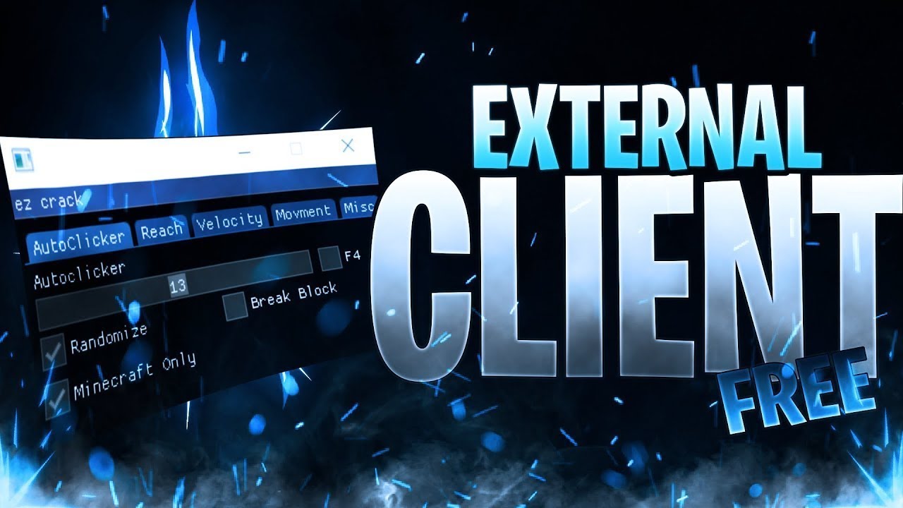 FREE EXTERNAL CLIENT FOR MINECRAFT MINI GAMES | KILLAURA, ESP, FLY, GOD ...