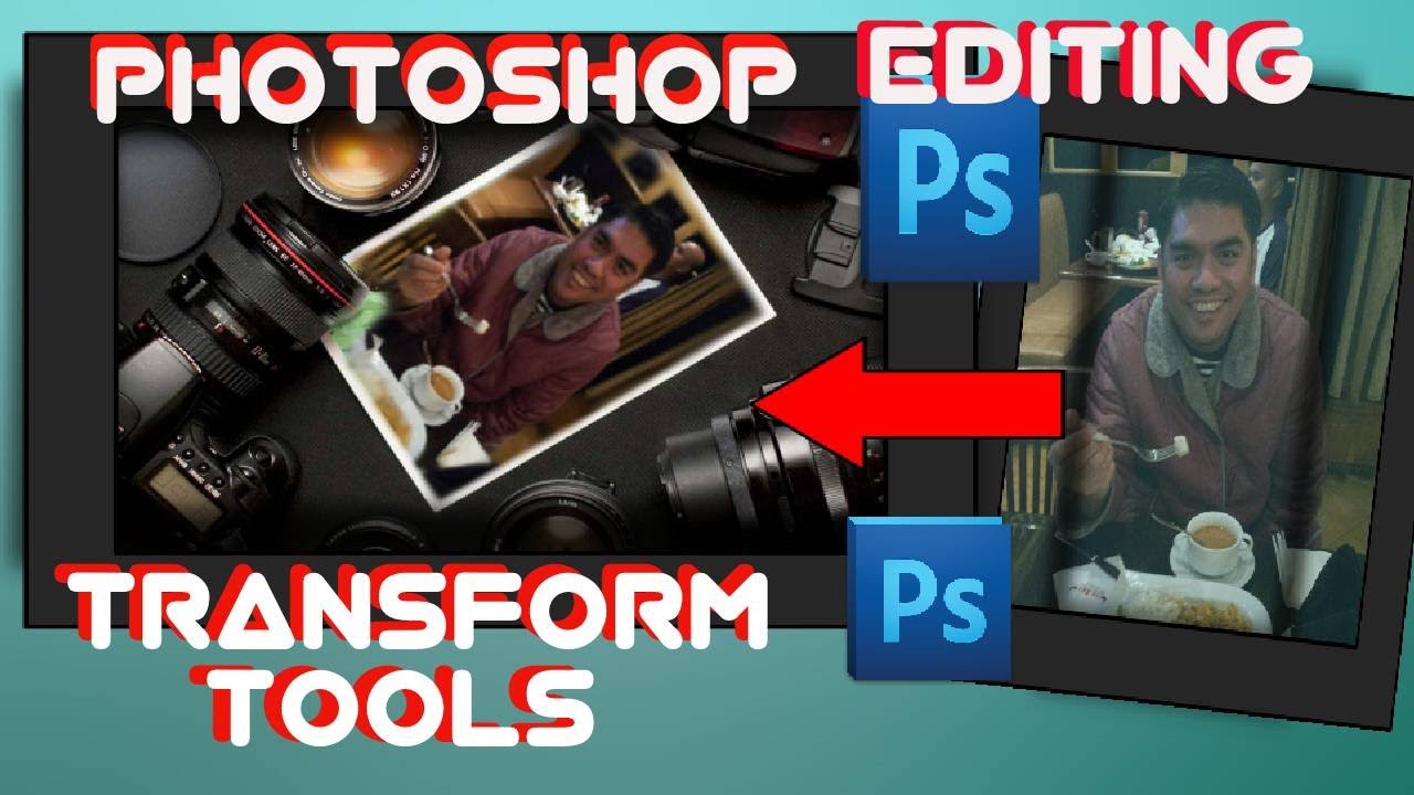 Photoshop Editing with Transform Tools and Healing Tools - YouTube
