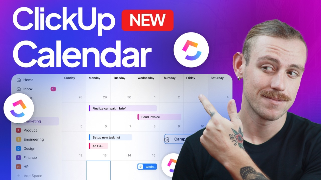 New ClickUp Calendar: What You Need to Know - YouTube
