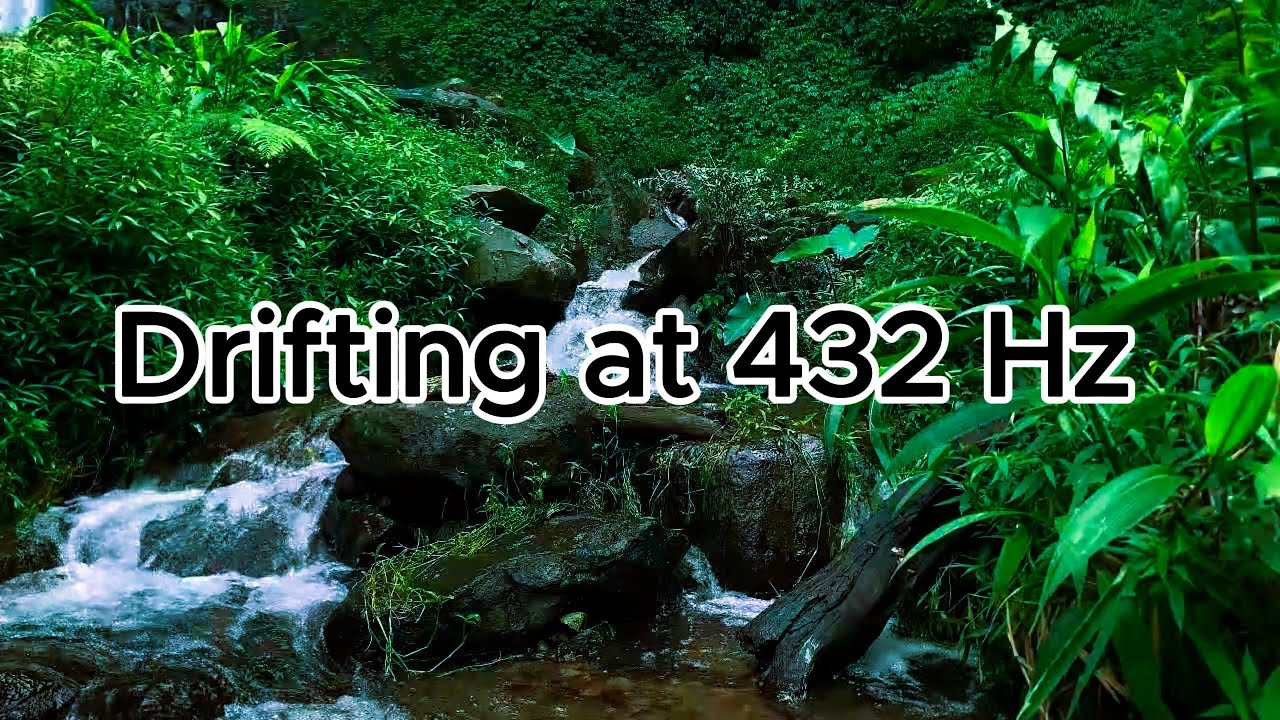 "432 Hz Water Flow | Relaxing Nature Sounds with Healing Frequencies ...