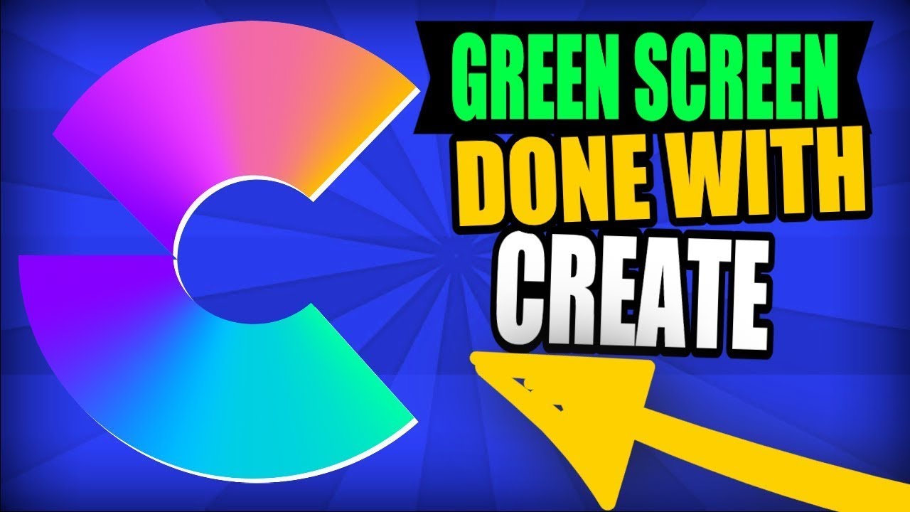 How to Remove Green Screen in Create Studio - YouTube