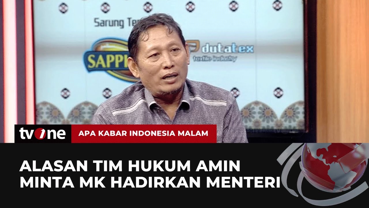 Menteri Ikut Sidang MK, Tim Hukum AMIN: Ini Demi Menyelamatkan Demokrasi Konstitusional | AKIM ...