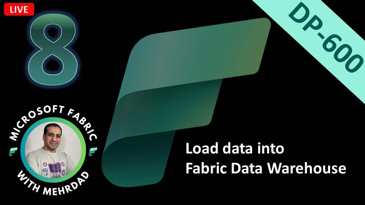 LIVE Learn Microsoft Fabric [DP-600]: S08 - Load Data Into Data ...