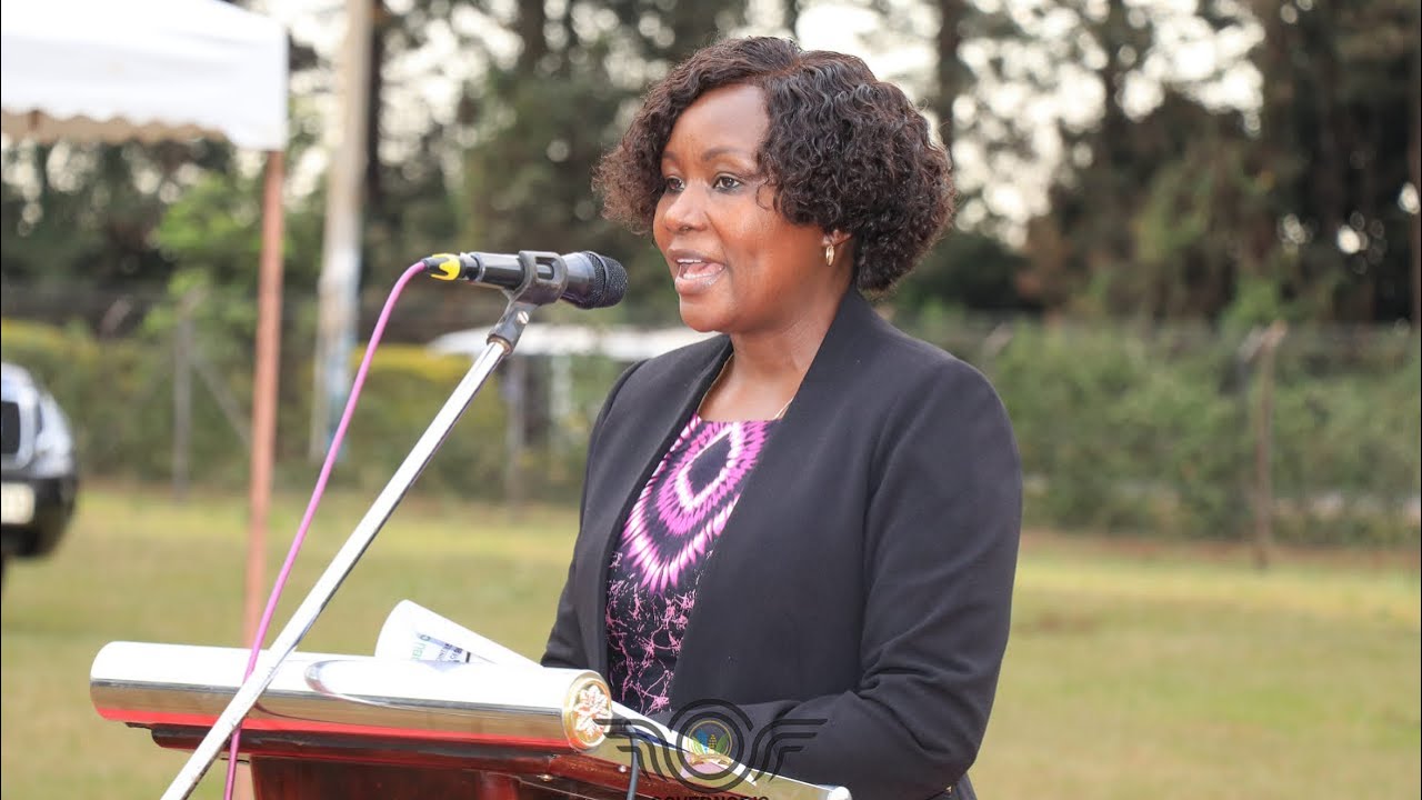 EMBU GOVERNOR CECILY MBARIRE GIVING HOPE TO YOUTHS!! - YouTube