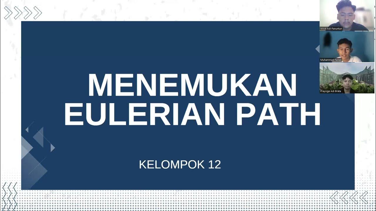 STRUKTUR DATA Kelompok 12-Menemukan eulerian path - YouTube
