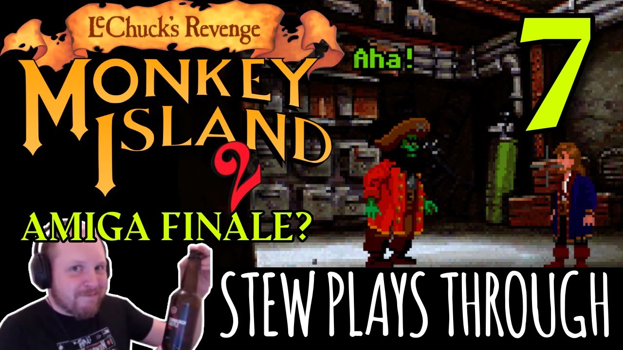 Stew Plays "Monkey Island 2: LeChuck's Revenge" PART 7 (Part IV: Dinky ...