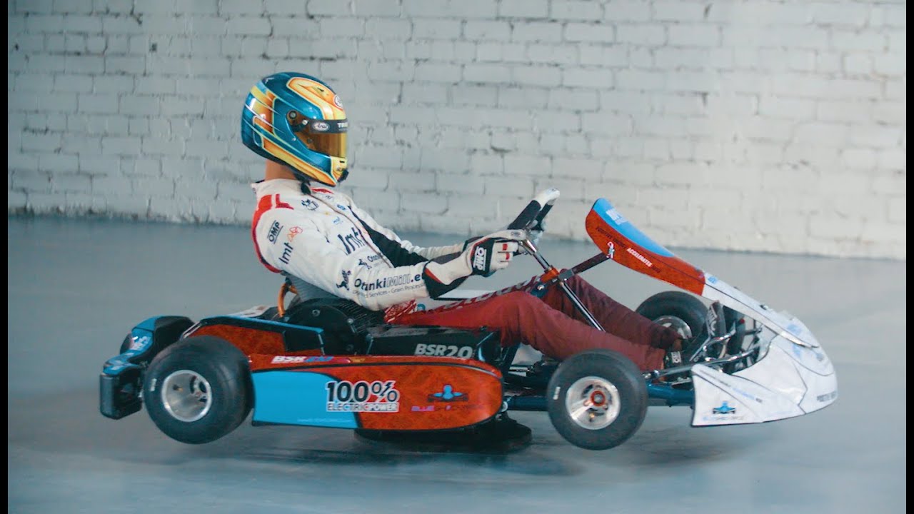 NEW BSR 2.0 Electric Race Kart 25kW - Ready to Race - YouTube